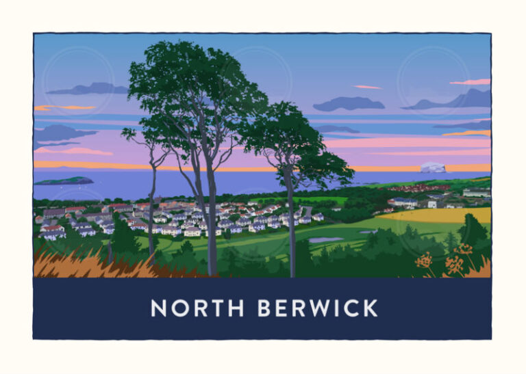North Berwick Law View – Steven Butcher Art & Illustration